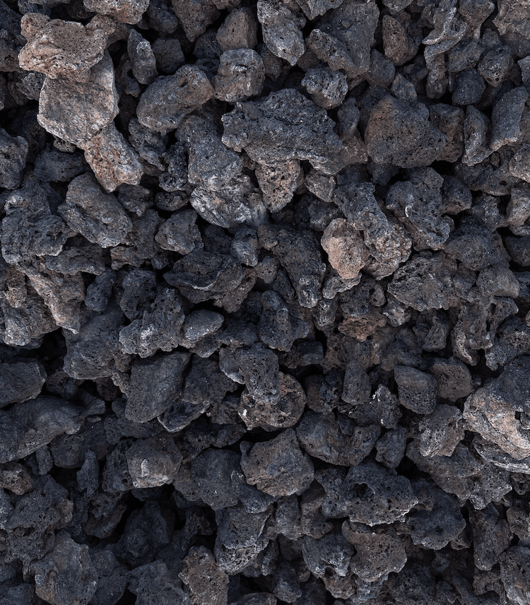 Black Lava Stone - Decorative Stone and Gravel