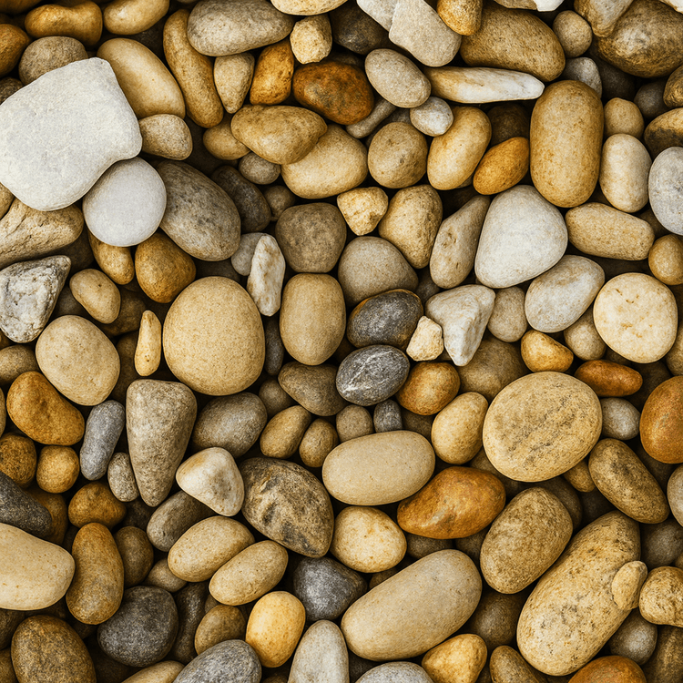 Indiana River Rock 2" in Decorative Stone & Gravel | Aggregate Markets
